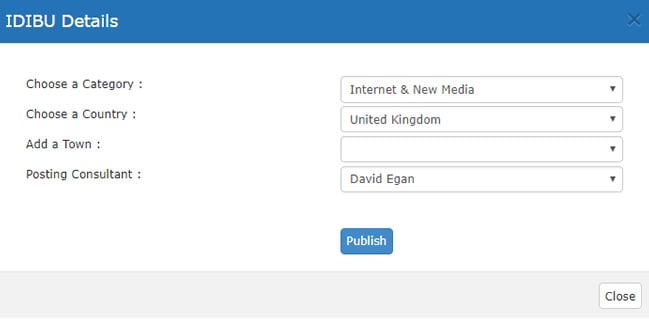 Vacancy Posting with Idibu